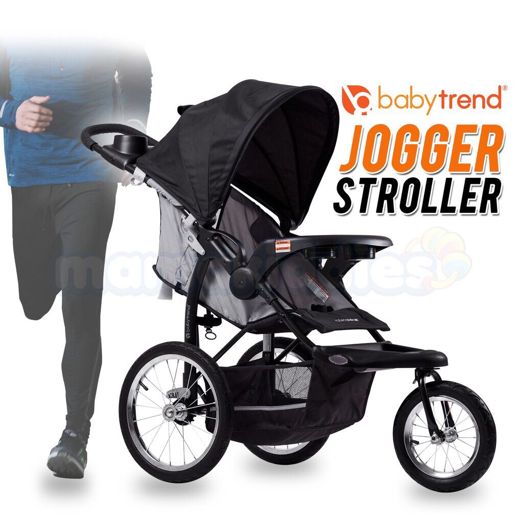Original Baby Trend Expedition Lightweight 3 Wheel Baby Jogger Stroller ...