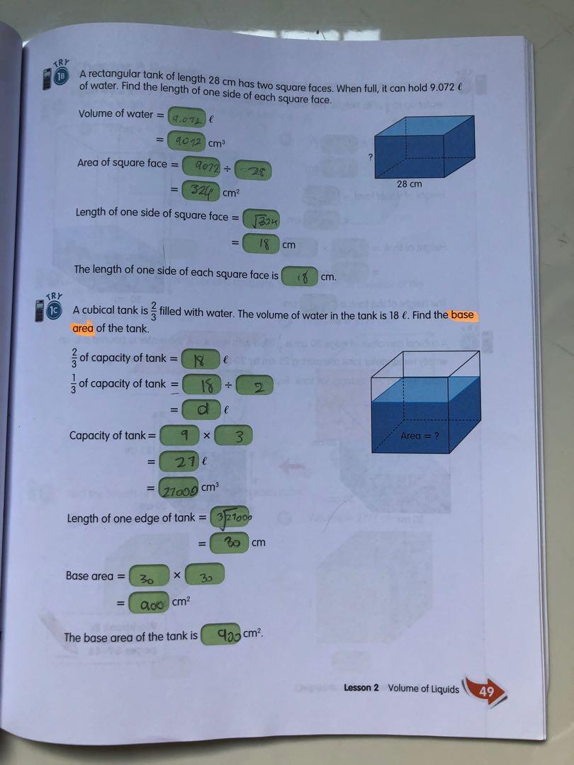 P6 My Pals Are Here Maths 6B (3rd Edition), Hobbies & Toys, Books ...