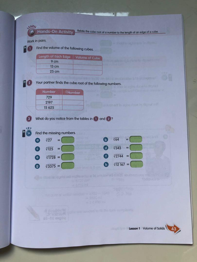 P6 My Pals Are Here Maths 6B (3rd Edition), Hobbies & Toys, Books ...