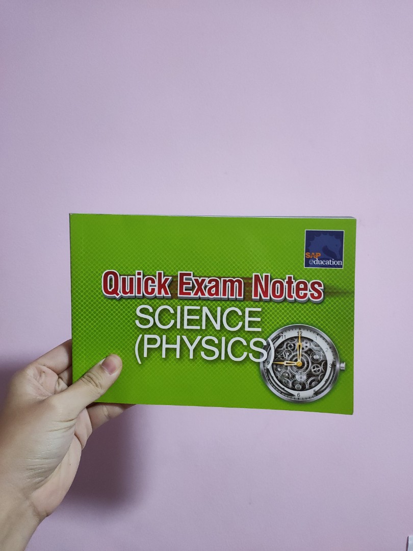 Physics Quick Exam Notes, Hobbies & Toys, Books & Magazines, Assessment ...