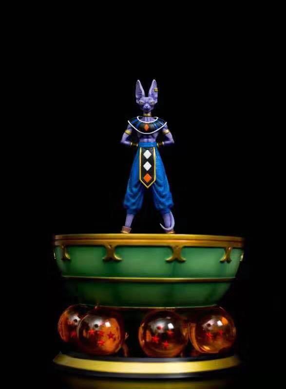 [PO] 100% Studio - Dragon Ball Beerus with Lighting Base, Hobbies ...