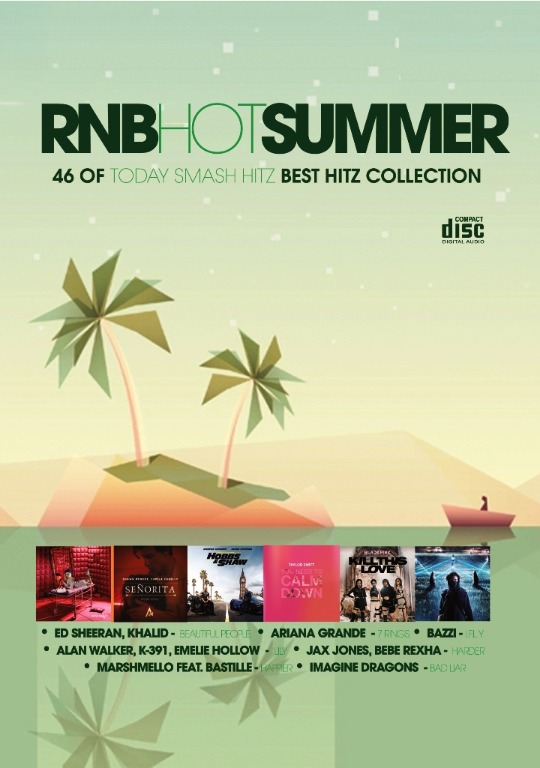 R & B Hot Summer CD 46 Best Hitz Collection Original Artist Ed Sheeran ...