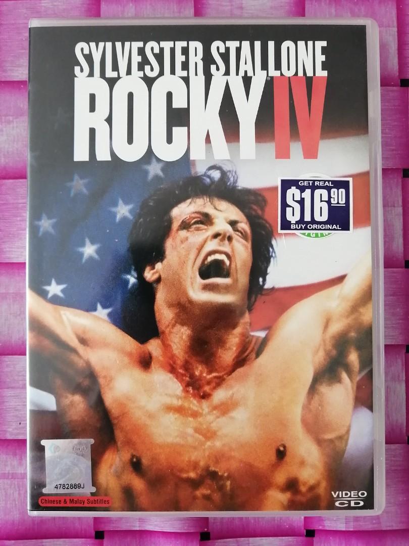 Rocky Balboa Movies Collection VCDs plus DVD, Hobbies & Toys, Music ...