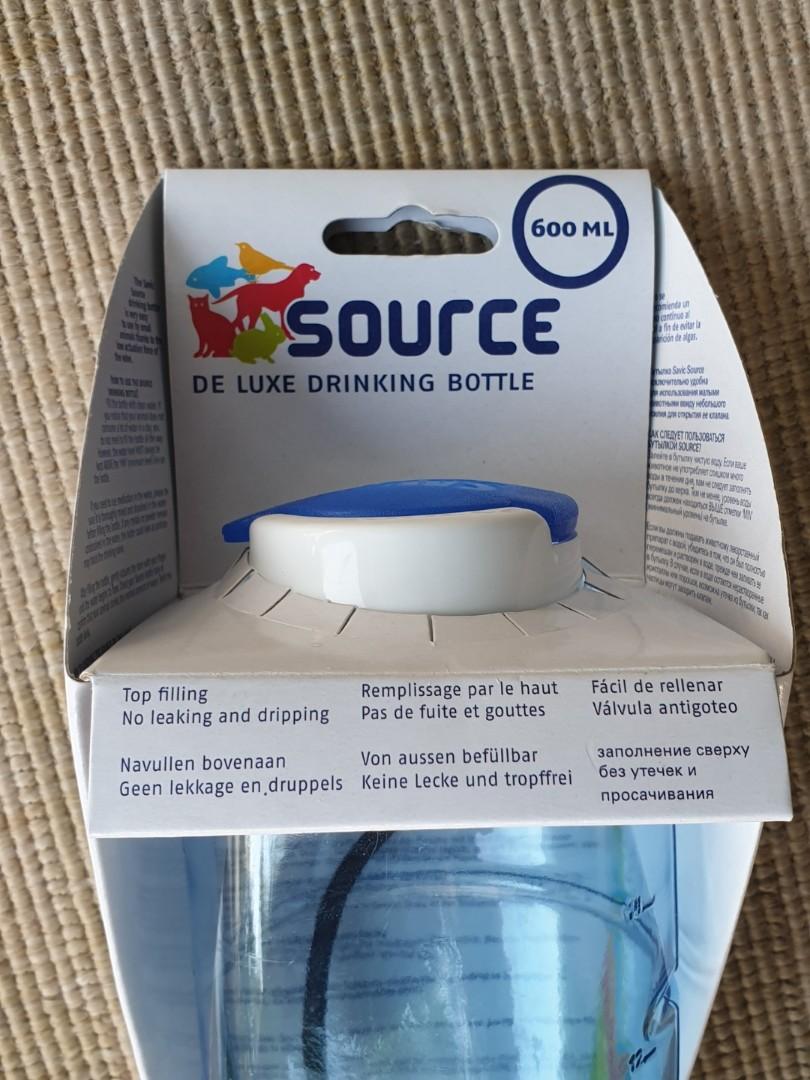 SAVIC Source De Luxe drinking bottle 600ml, Pet Supplies, Homes & Other ...