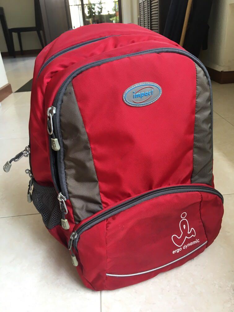 School bag with ergonomics back support, Men's Fashion, Bags, Backpacks ...