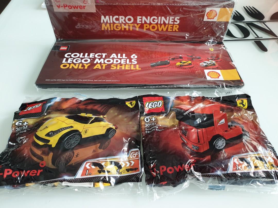 Shell F1 Lego set c/w display stand, Hobbies & Toys, Toys & Games on ...