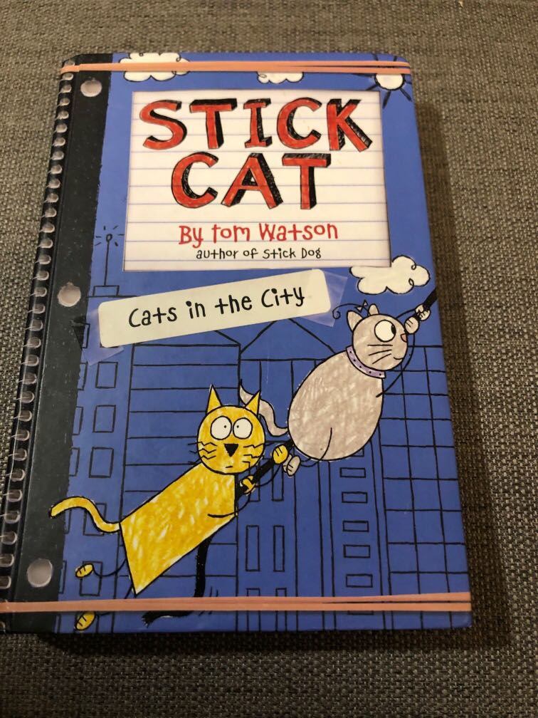 Stick cat, Hobbies & Toys, Books & Magazines, Children's Books on Carousell