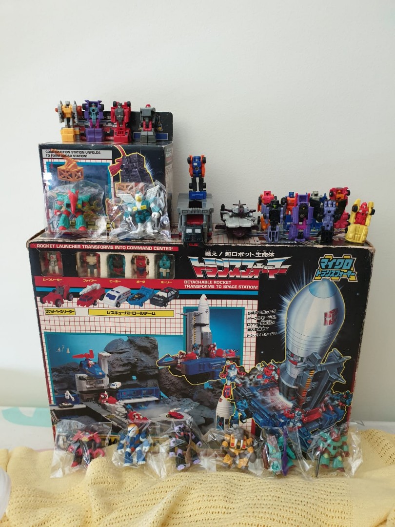 Takara Transformer C330 Rocket Base C344 Build Base Micromaster and ...