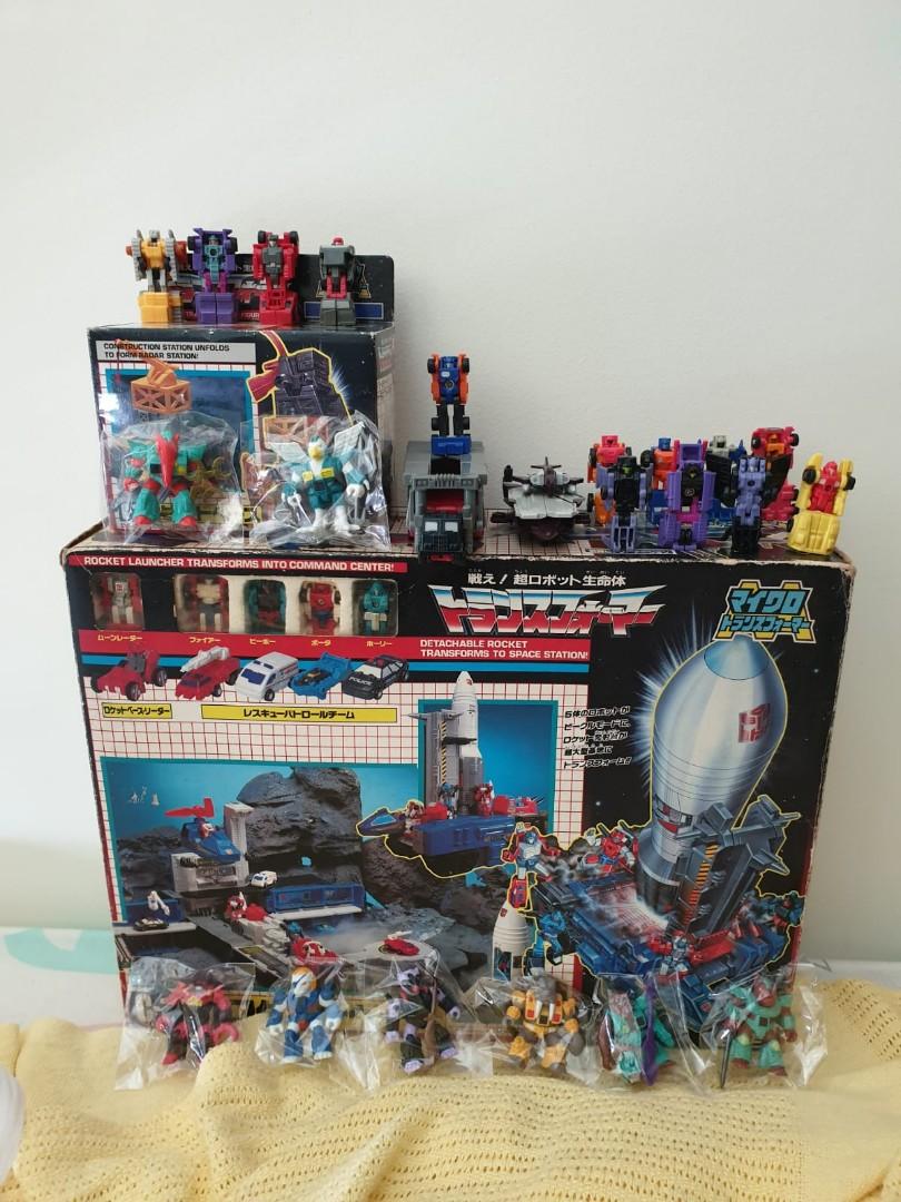 Takara Transformer C330 Rocket Base C344 Build Base Micromaster and ...