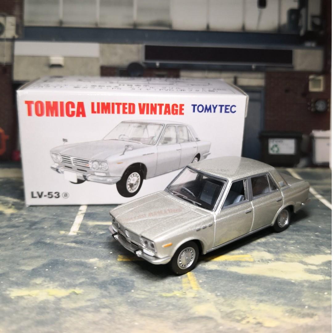 TOMYTEC LV-53a LV-53b NISSAN LAUREL TOMICA LIMITED VINTAGE 1/64, 興趣及遊戲, 玩具 & 遊戲類 - Carousell