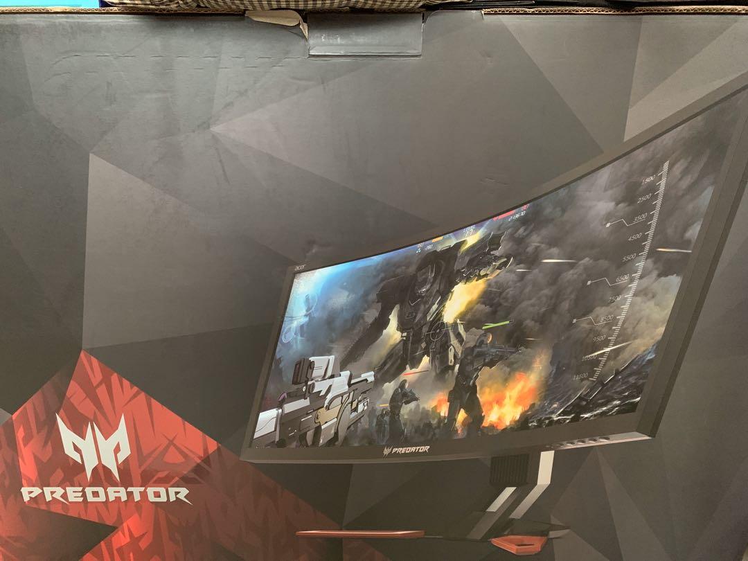 Used Acer predator Z35 Wide Screen Monitor, Computers & Tech, Parts ...