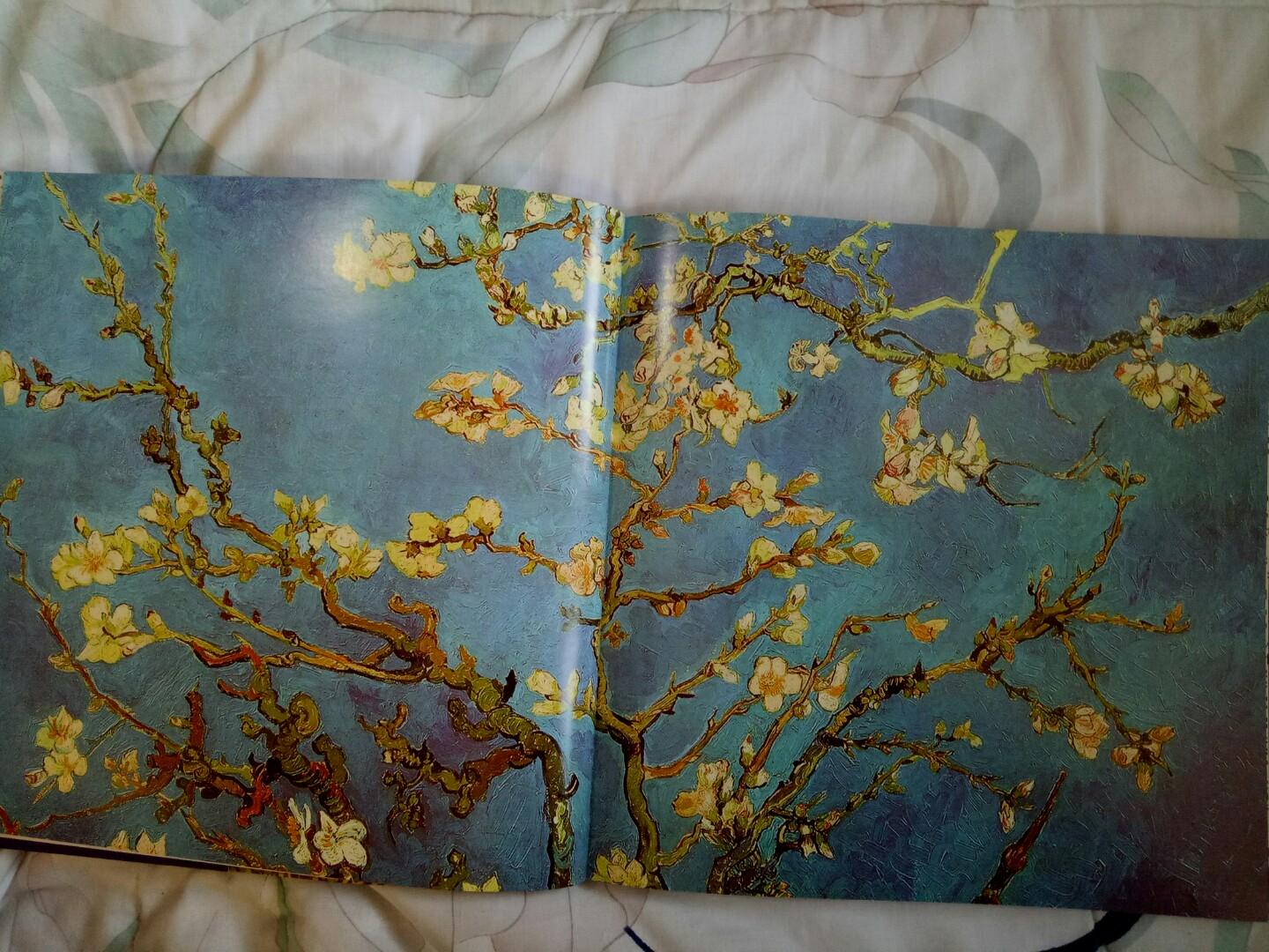 Vincent Van Gogh Adult Coloring Book (w/ colored illustrations ...
