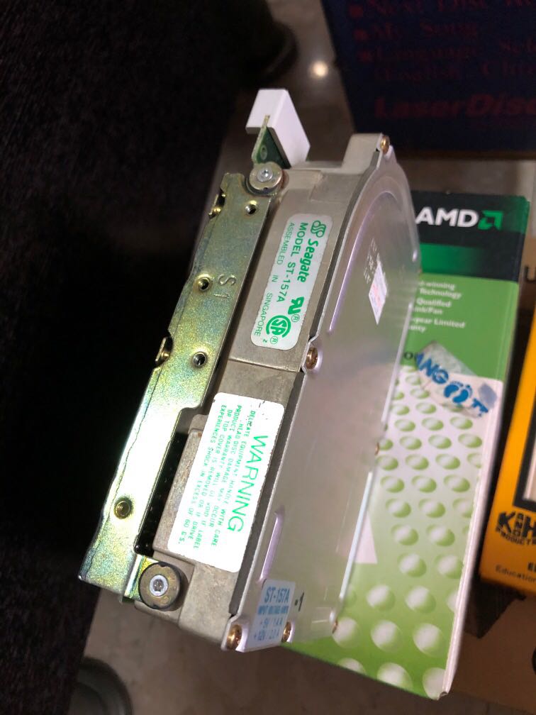 Vintage Seagate ST-157A Hdd, Computers & Tech, Parts & Accessories ...