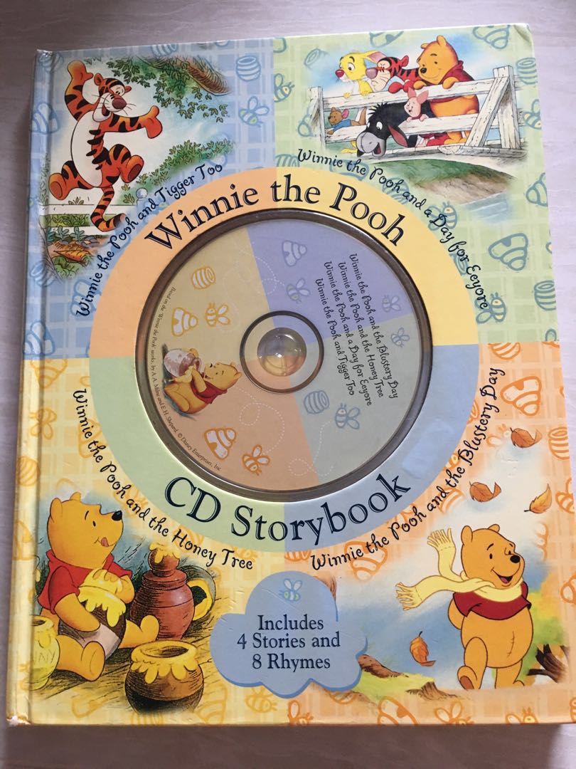 Winnie the Pooh CD story book, Hobbies & Toys, Books & Magazines ...