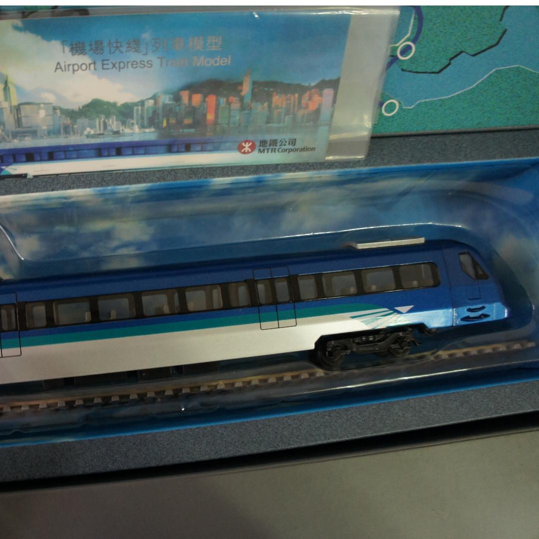 100% 全新 1:87 限量版港鐵 MTR 機場快線列車模型 Airport Express Train Model, 興趣及遊戲, 旅行 ...