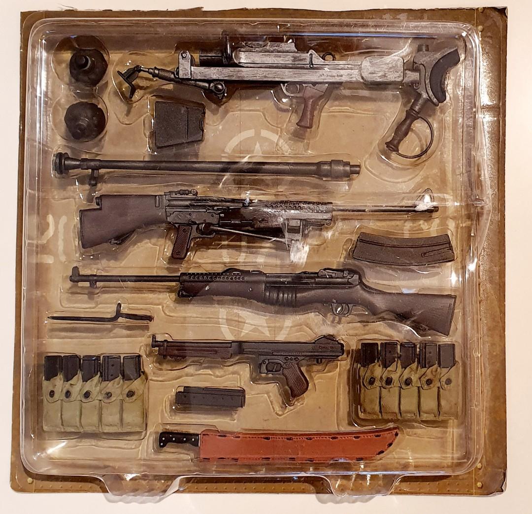 1/16th US Army WW2 assault rifle and light machine guns, Hobbies & Toys ...