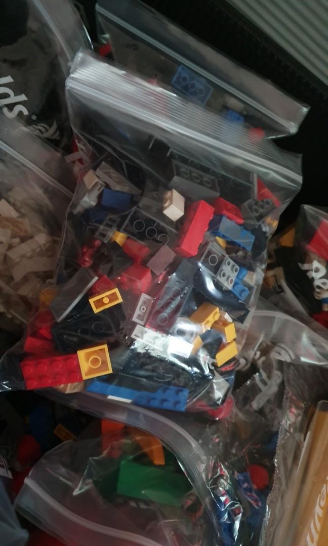 1 Whole Box of Random LEGO Bricks, Hobbies & Toys, Toys & Games on ...