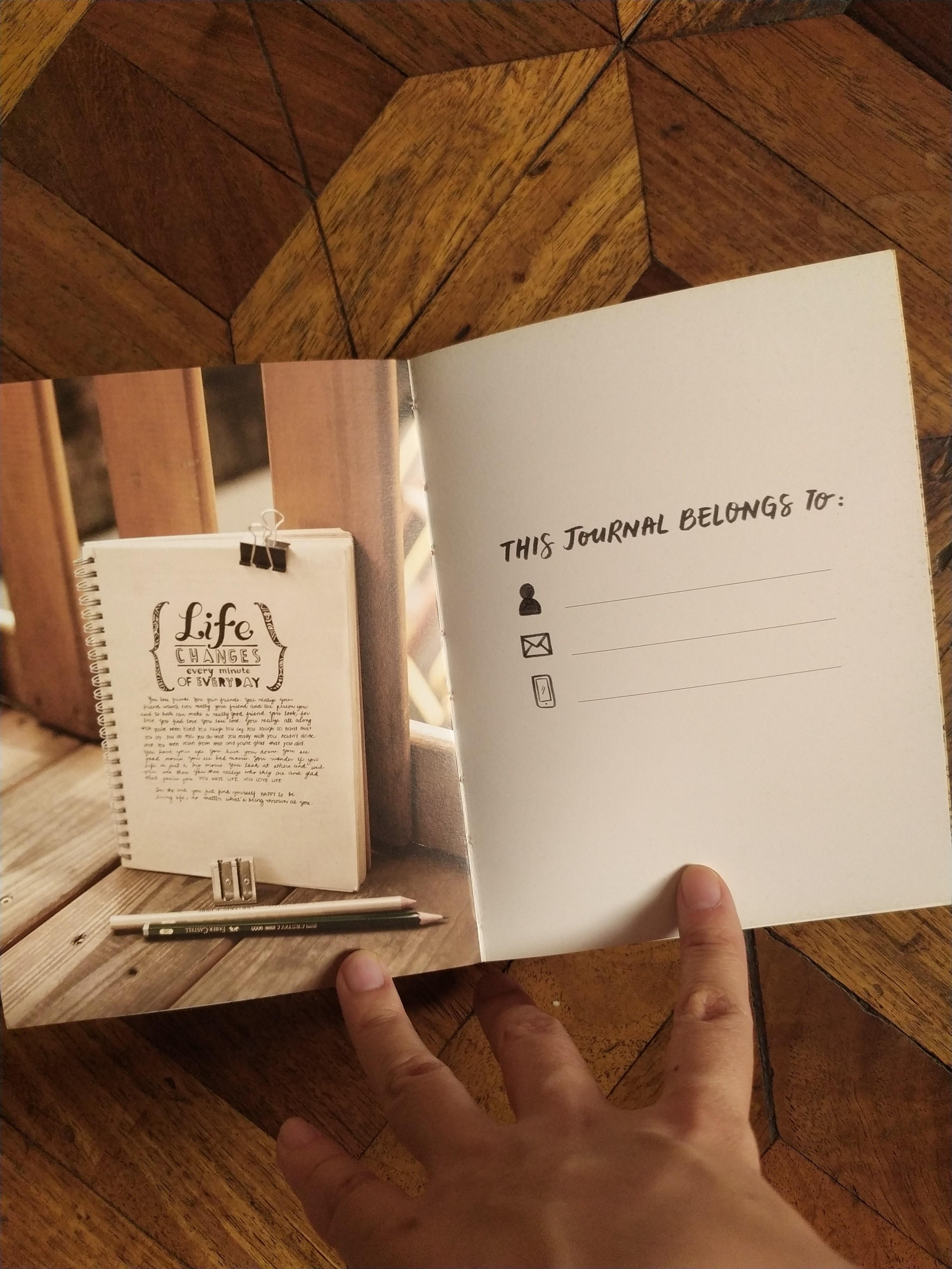 Abbey Sy blank journal, Hobbies & Toys, Stationary & Craft, Craft ...
