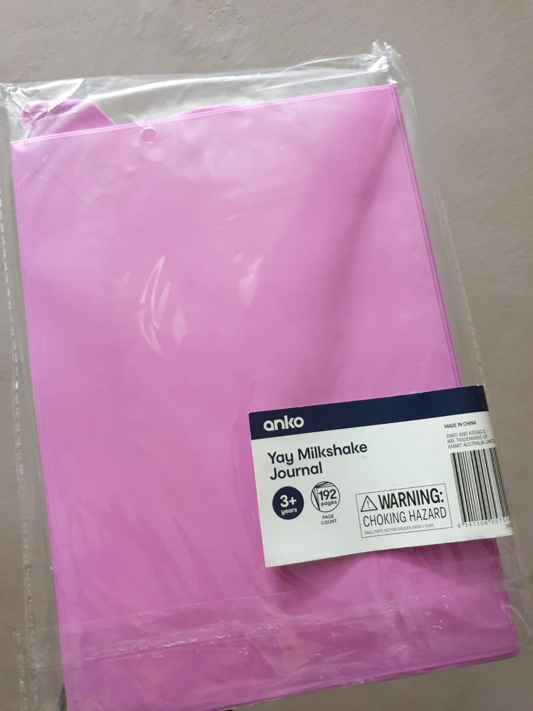 Anko Milkshake Journal, Hobbies & Toys, Stationery & Craft, Stationery ...