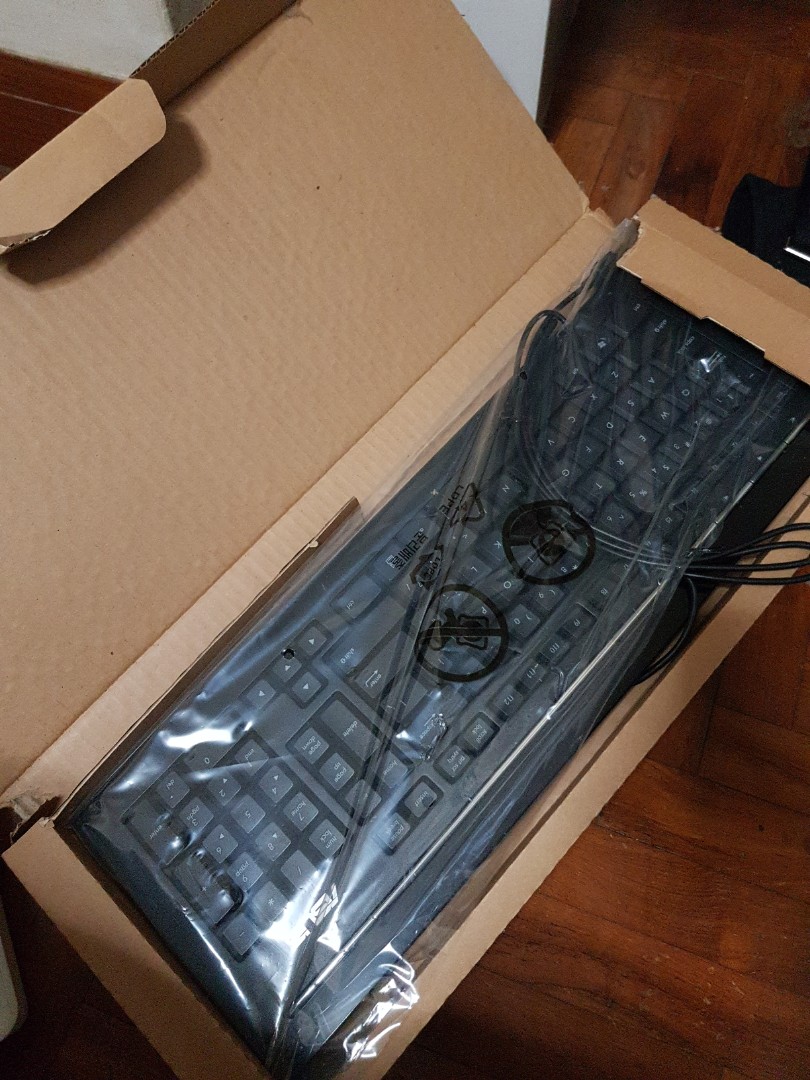 ASUS huge keyboard, Computers & Tech, Parts & Accessories, Computer ...