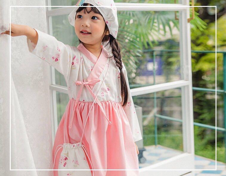 [BN] Korean Hanbok girl dress girl, Babies & Kids, Babies & Kids ...