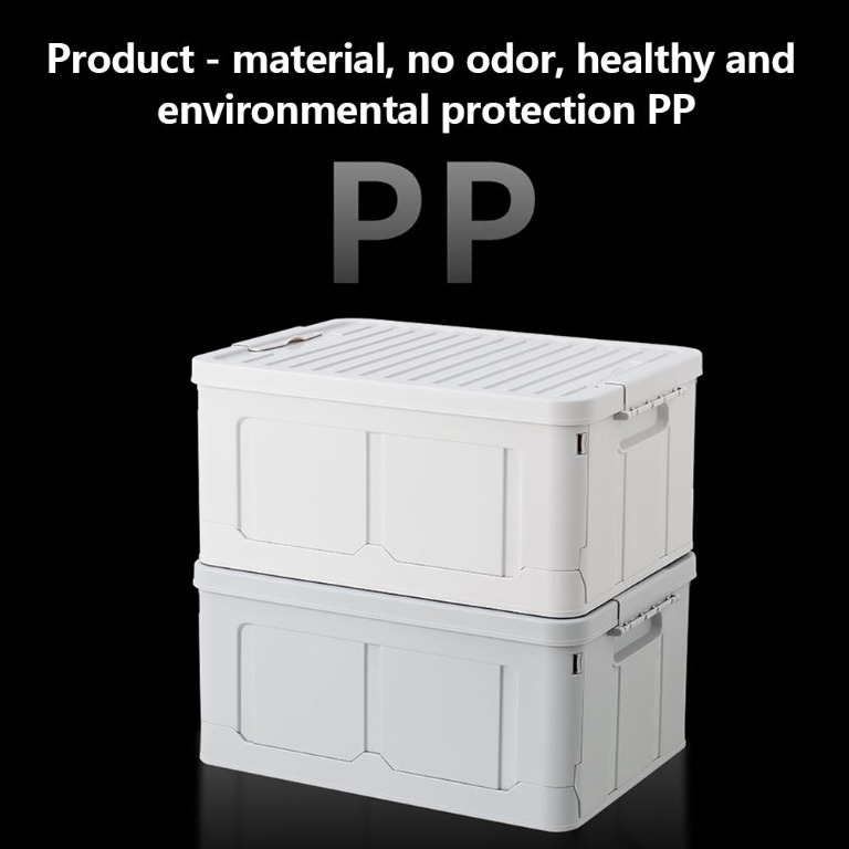 Collapsible Plastic Storage Box, Furniture & Home Living, Home ...