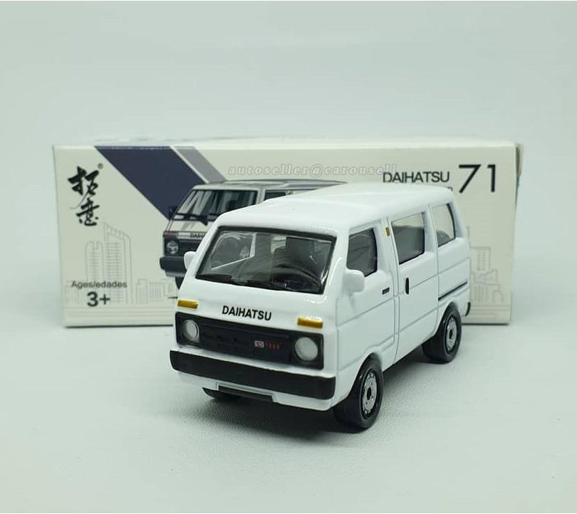 DAIHATSU Classic model 1985 HIJET VAN - White, Hobbies & Toys ...