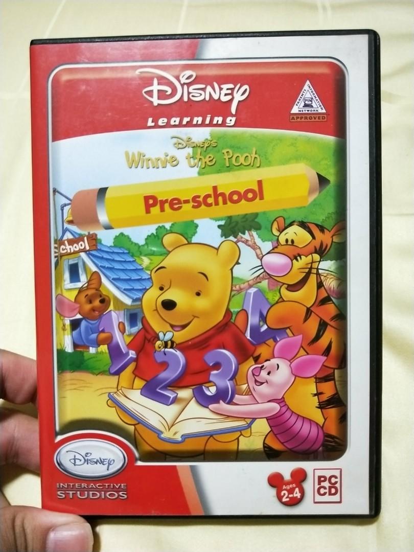 Disney Winnie the Pooh preschool learning pc cdrom, Toys & Games ...