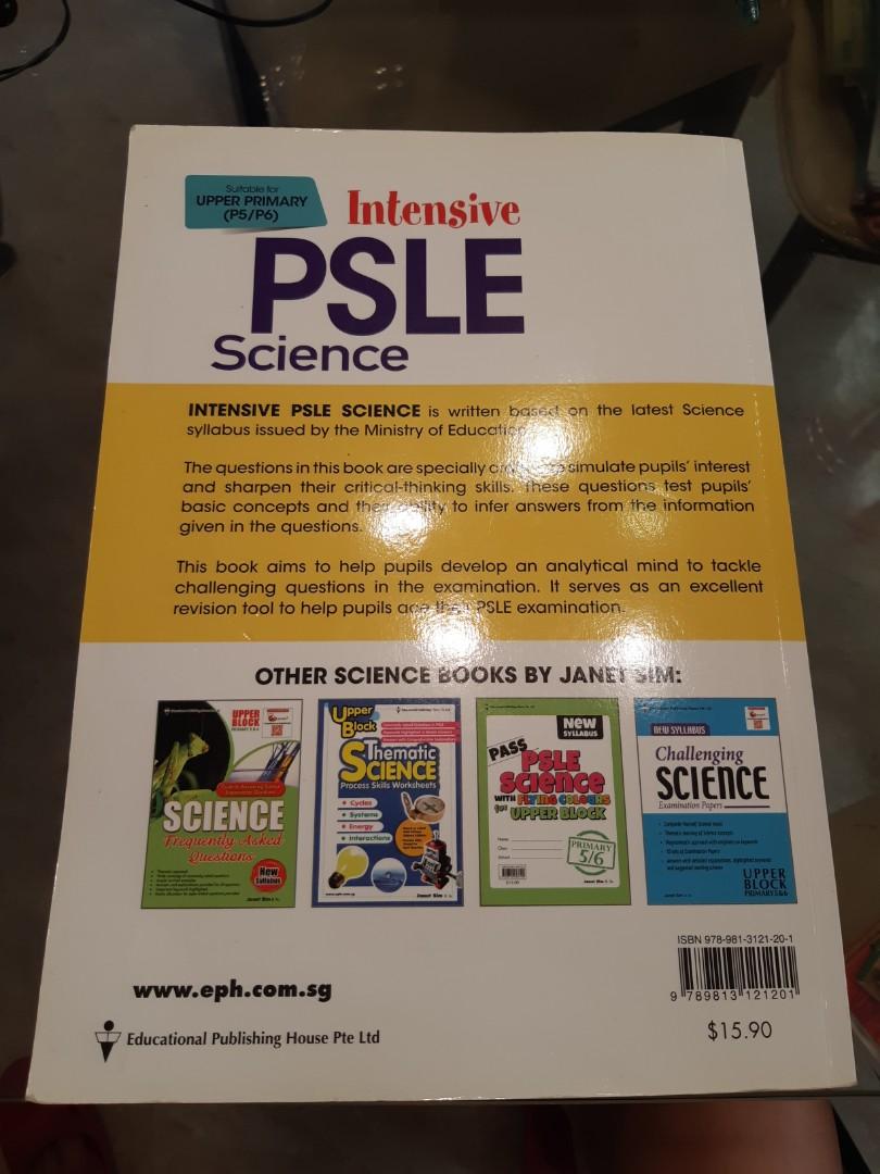 EPH Intensive PSLE Science P5 n P6 by Janet Sim, Hobbies & Toys, Books ...
