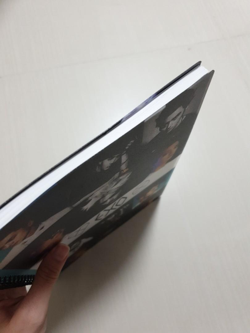 EXO OT12 notebook with bookmark overdose era, Hobbies & Toys ...