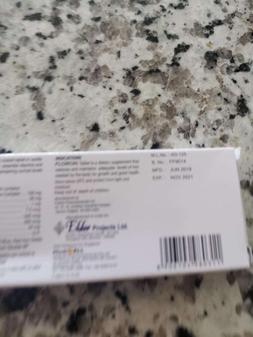 Floron Iron Tablets, Health & Nutrition, Health Supplements, Vitamins ...