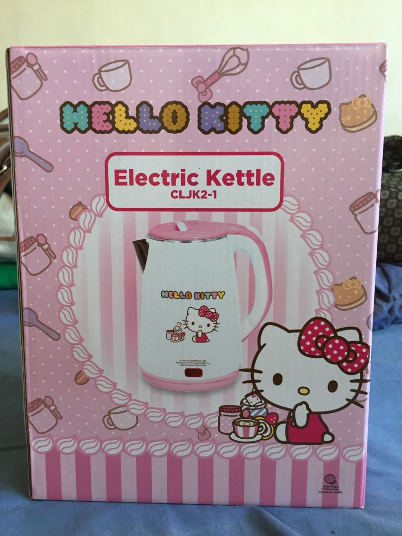 Hello Kitty Electric Kettle, TV & Home Appliances, Kitchen Appliances ...