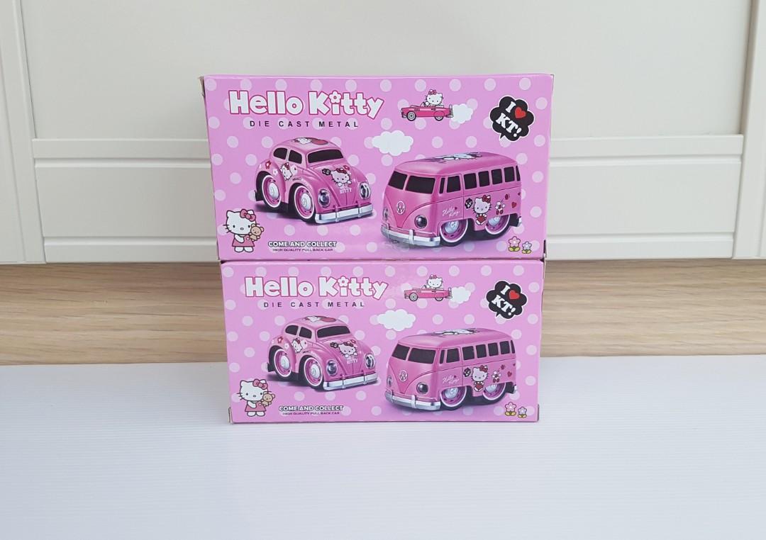 Hello Kitty pull back Car and Mini Bus Toy, Hobbies & Toys, Toys ...