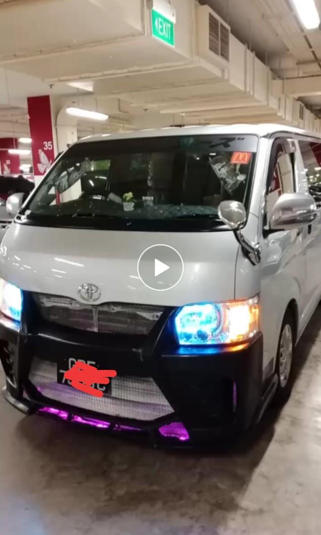 Hiace front bumper essex, Car Accessories, Accessories on Carousell