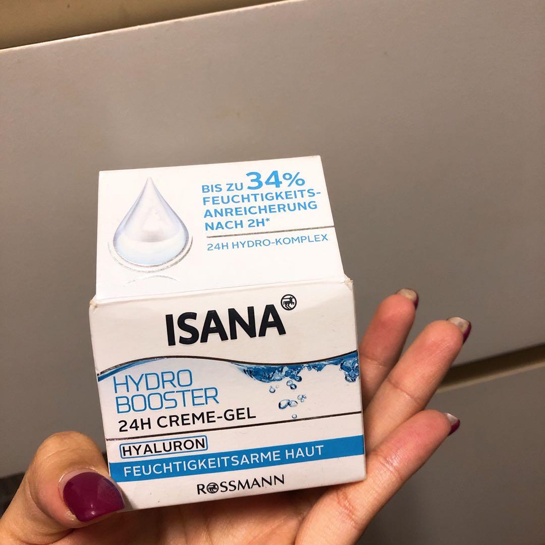 Isana hydro booster 24Hour crème gel 50ml, 美容＆化妝品, 沐浴＆身體護理, 沐浴及身體護理 ...