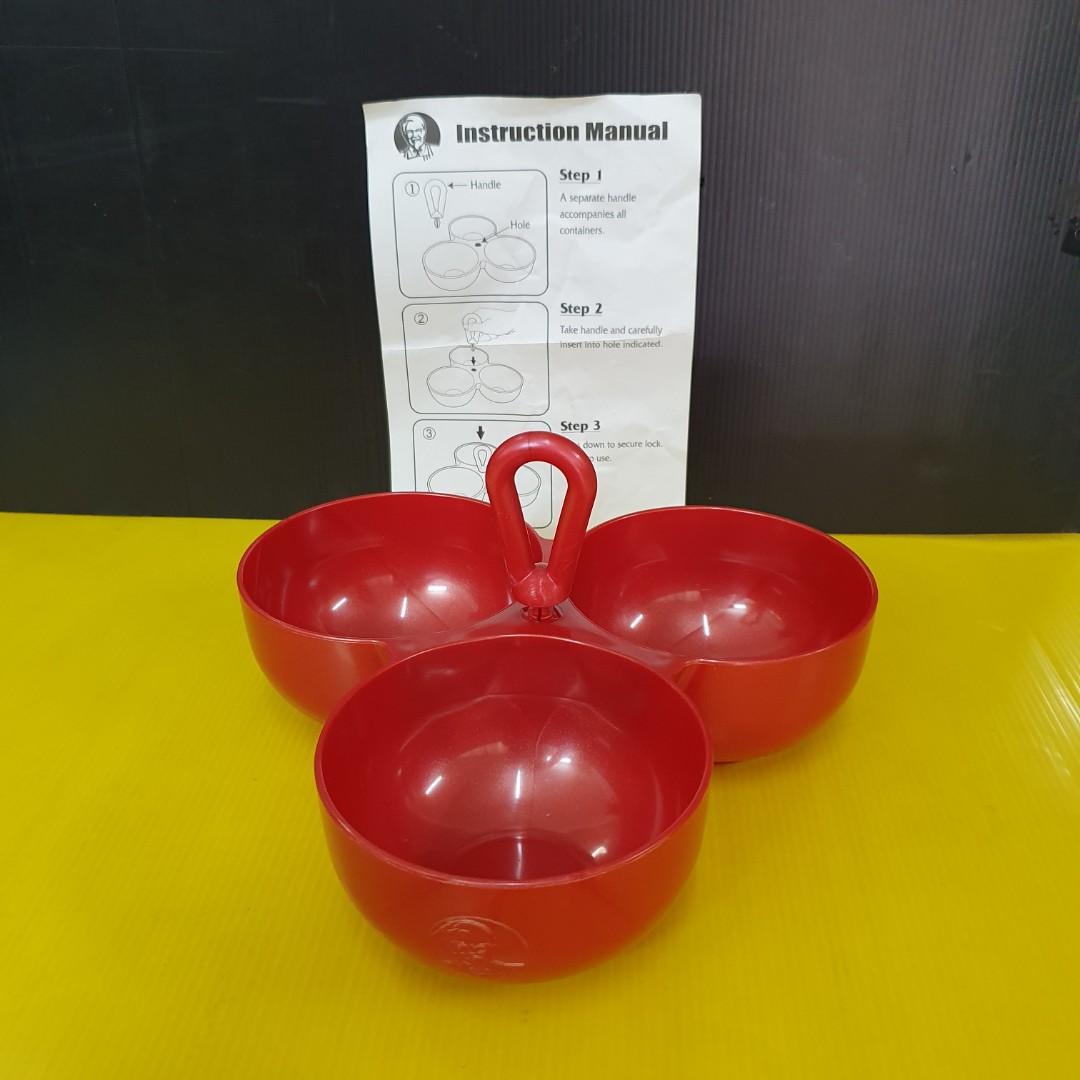 KfC Salad Bowl, Furniture & Home Living, Home Decor, Vases & Decorative ...