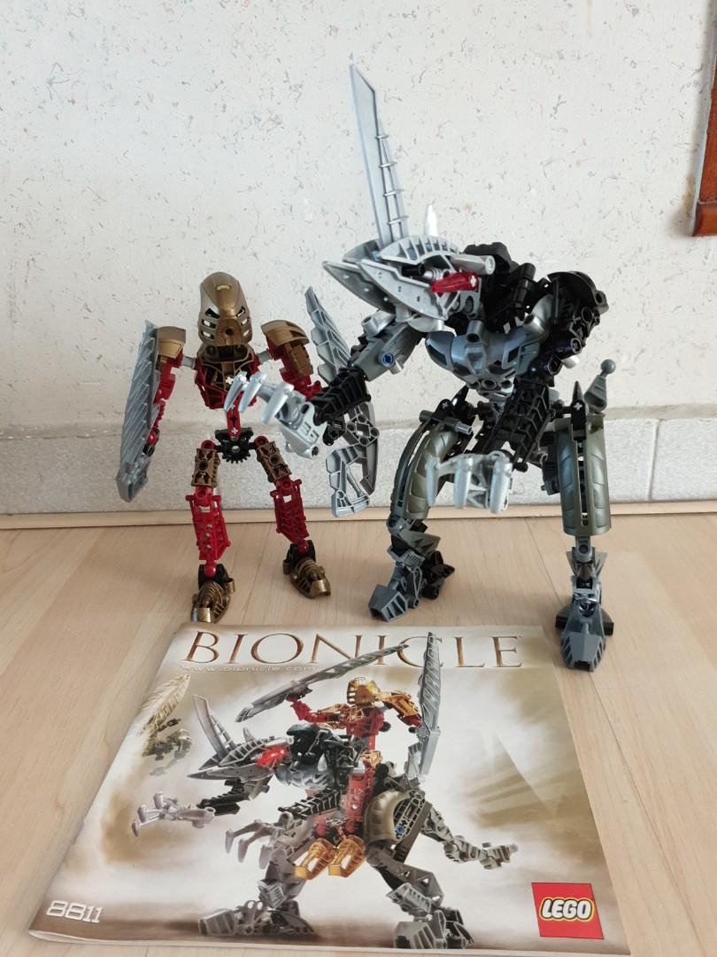 Lego Bionicle Toa Lhikan and Kikanalo, Hobbies & Toys, Toys & Games on ...