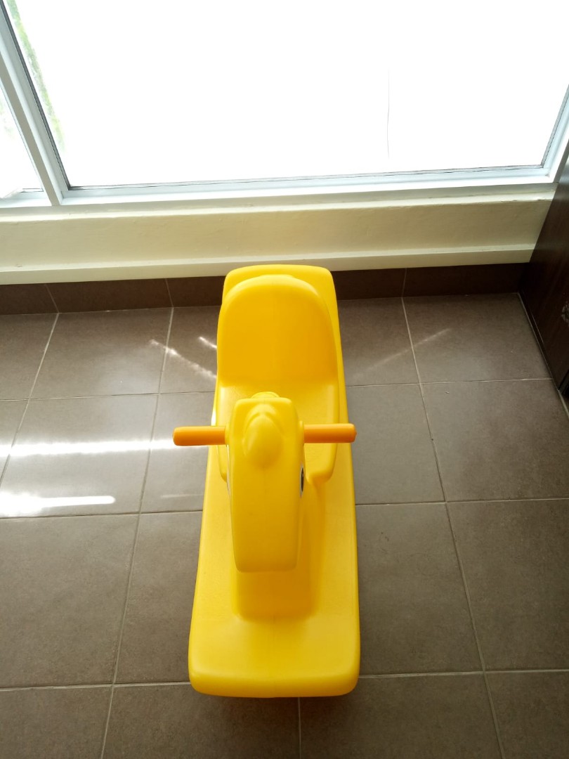 Little Tikes Rocking Horse (Yellow), Babies & Kids, Toys & Walkers on ...