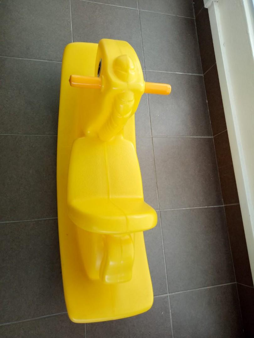 Little Tikes Rocking Horse (Yellow), Babies & Kids, Toys & Walkers on ...