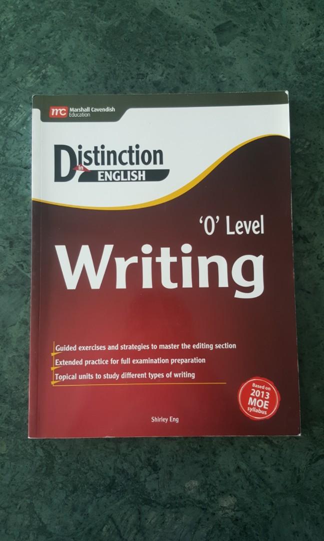 Marshall Cavendish 'O' Level Writing Book, Hobbies & Toys, Books ...