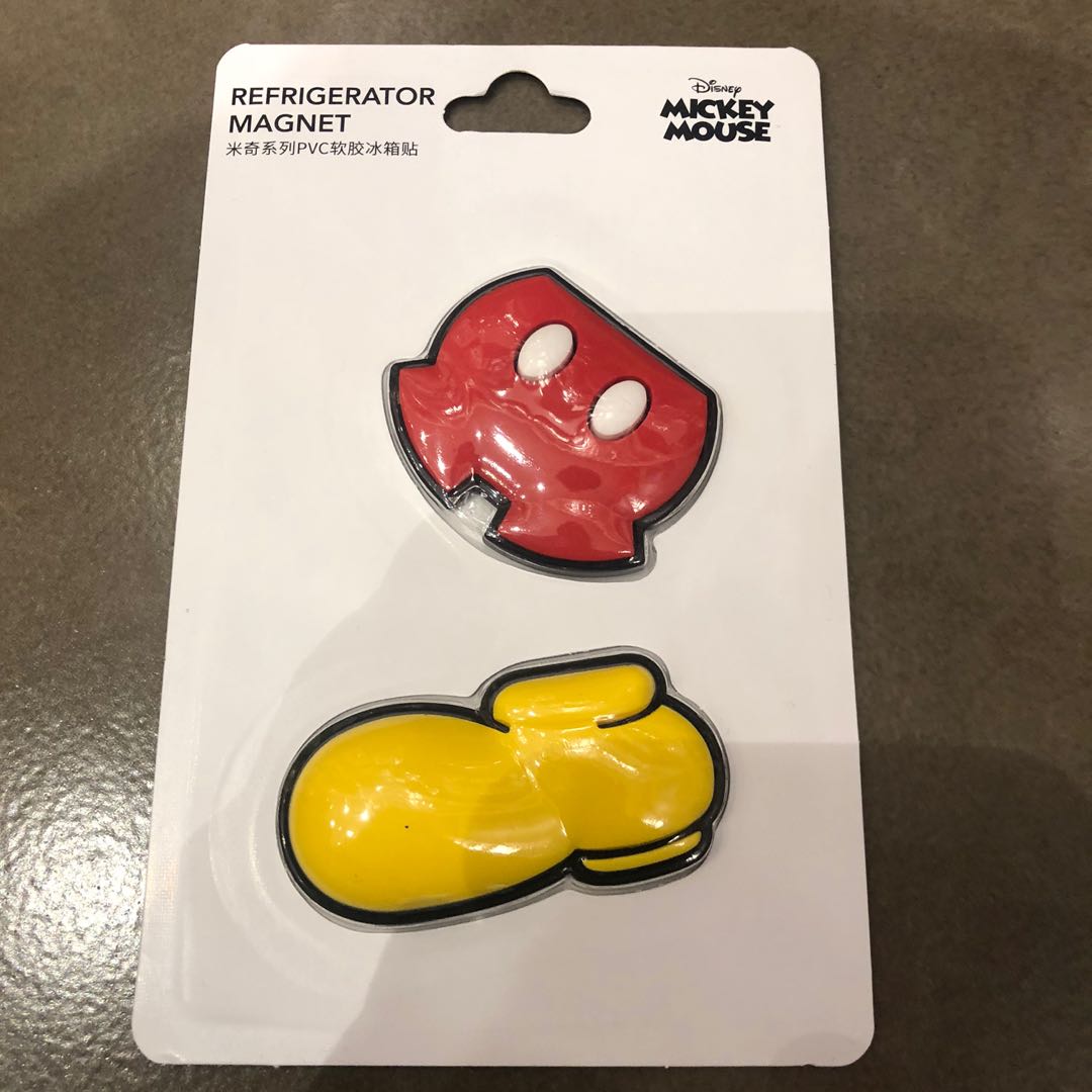 Mickey Mouse Refrigerator Magnet, Hobbies & Toys, Toys & Games on Carousell