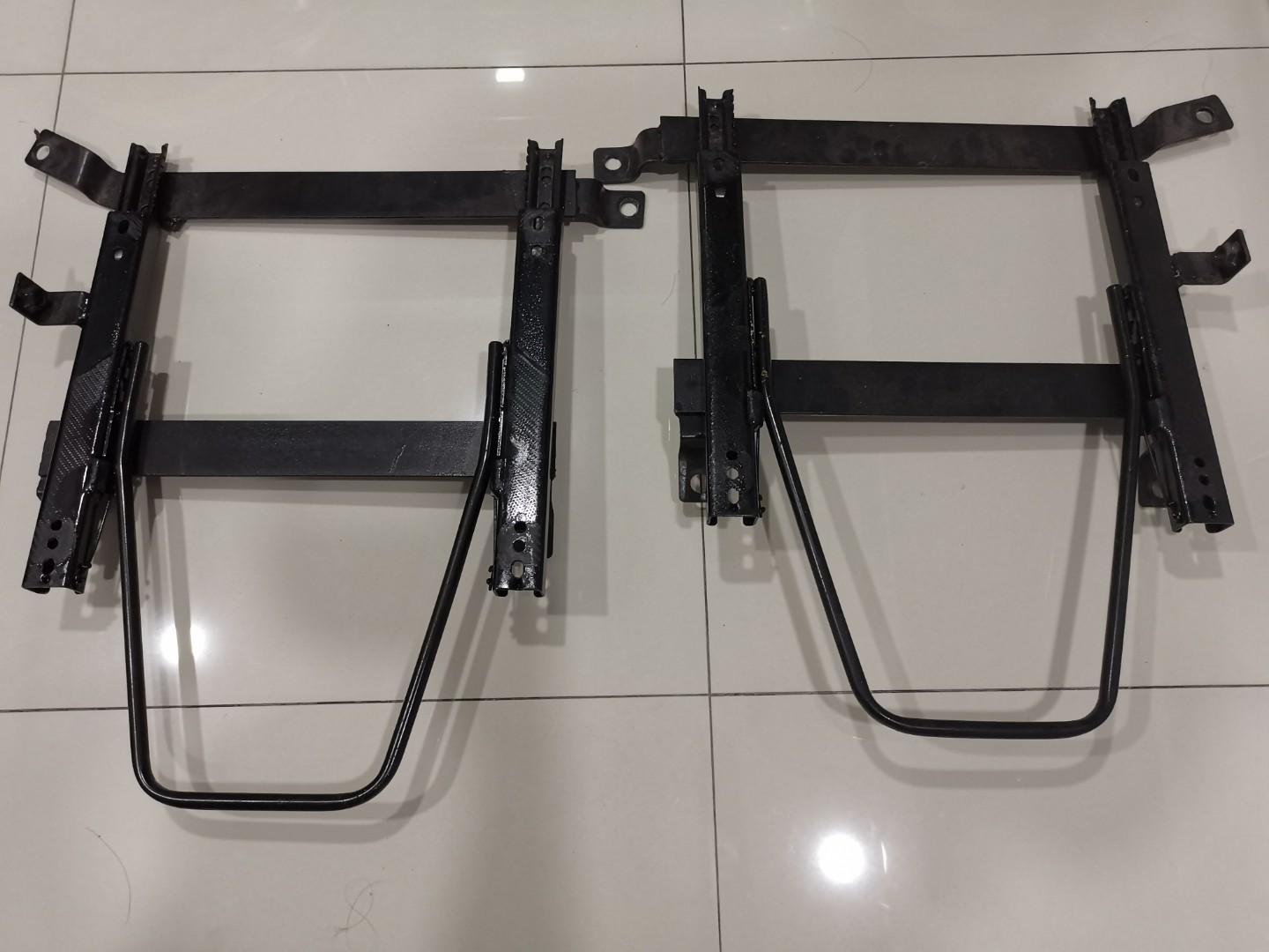 Mitsubishi lancer cs3 Sscus seat railings for driver and passenger, Car ...