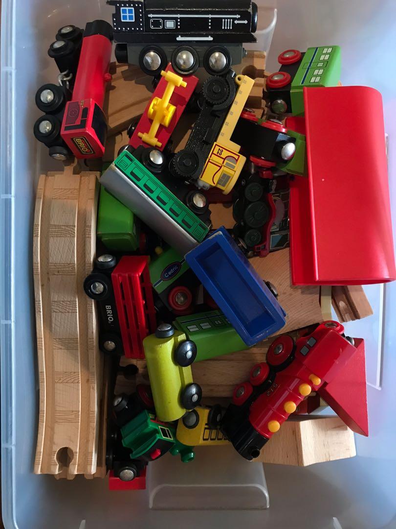 Mix of Ikea and Brio Toy Trains and Wood train tracks, Hobbies & Toys ...
