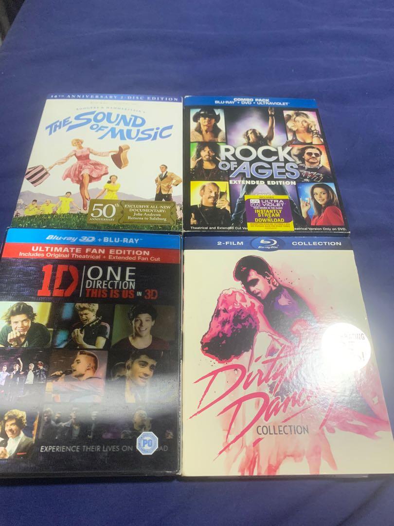 Musical Blu Ray Collection, Hobbies & Toys, Music & Media, CDs & DVDs ...