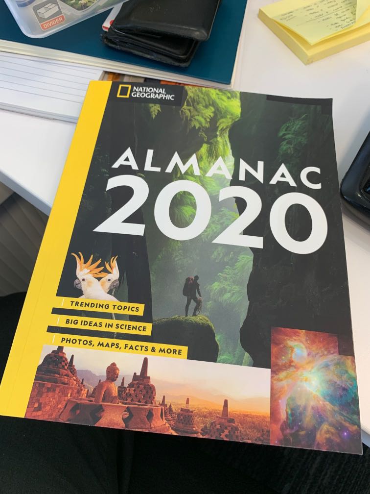 National Geographic Almanac 2020, Books & Stationery, Magazines ...