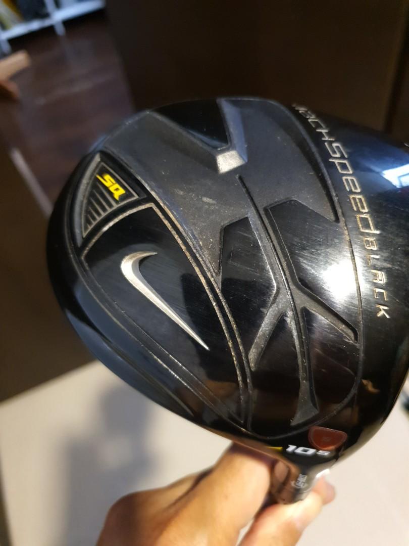 Nike SQ Machspeed Black Driver, Sports Equipment, Sports & Games, Racket & Ball Sports on Carousell