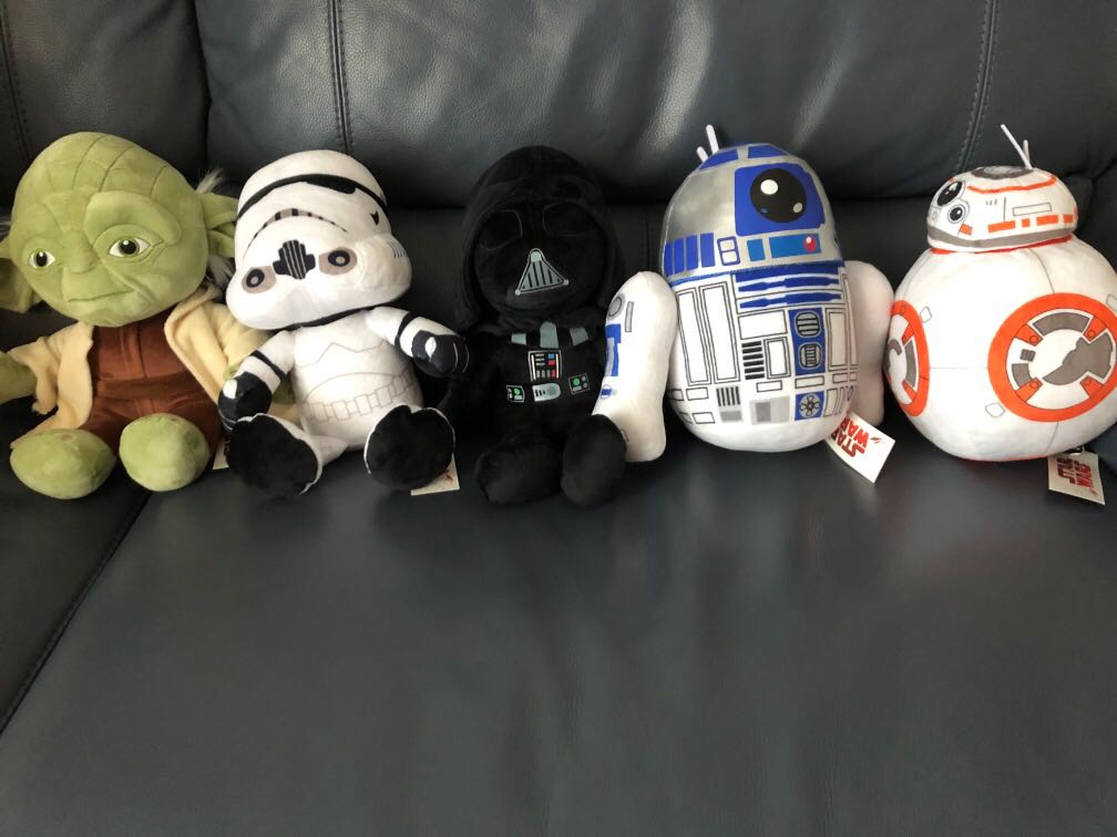 Original Star Wars Plushies from Timezone, Hobbies & Toys, Toys & Games ...