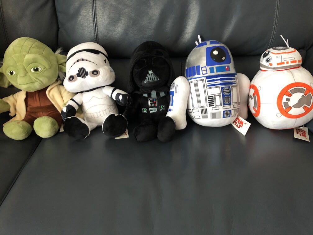 Original Star Wars Plushies from Timezone, Hobbies & Toys, Toys & Games ...