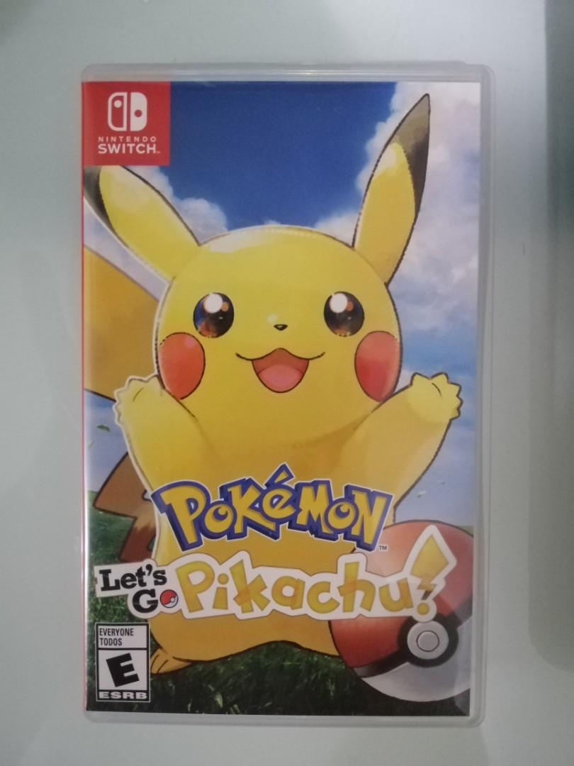 Pokémon Let Go Pikachu Video Gaming Video Games Nintendo On Carousell
