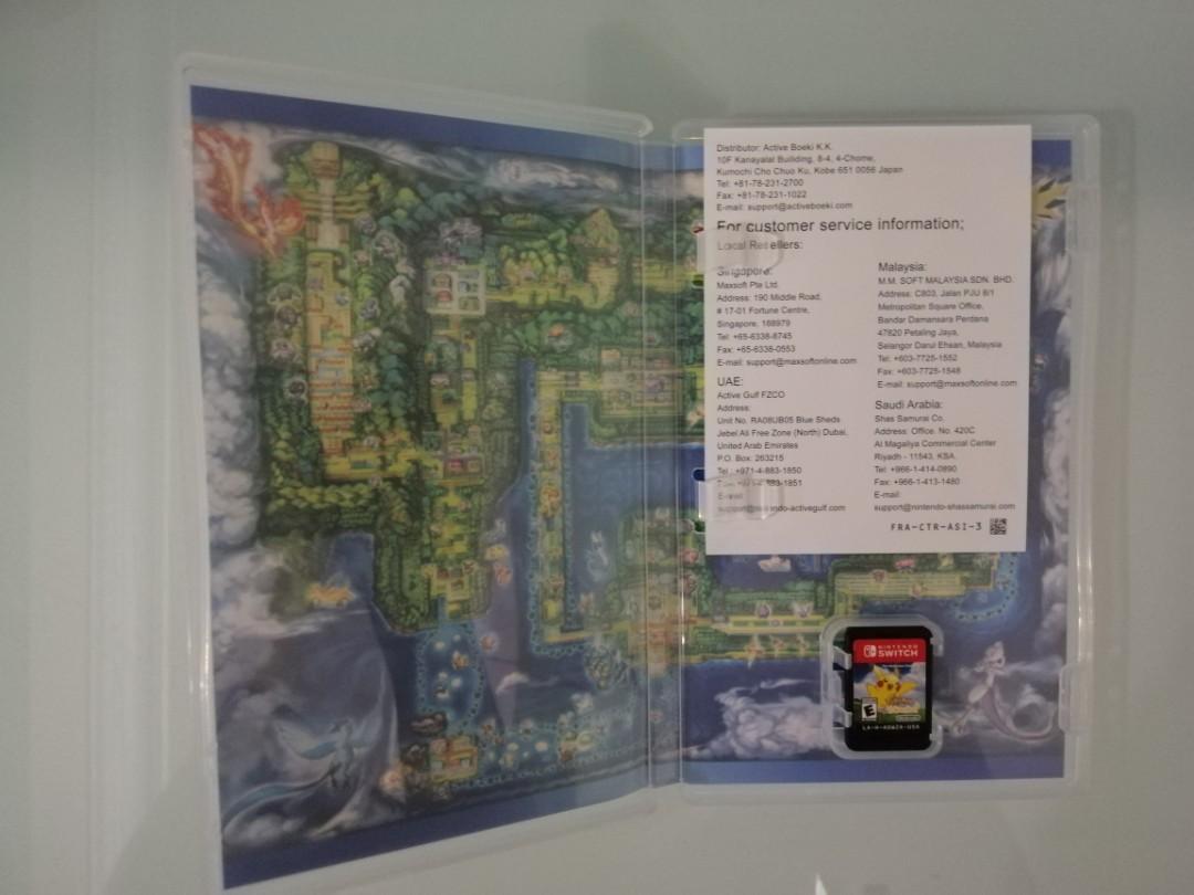 Pokémon Let go Pikachu, Video Gaming, Video Games, Nintendo on Carousell